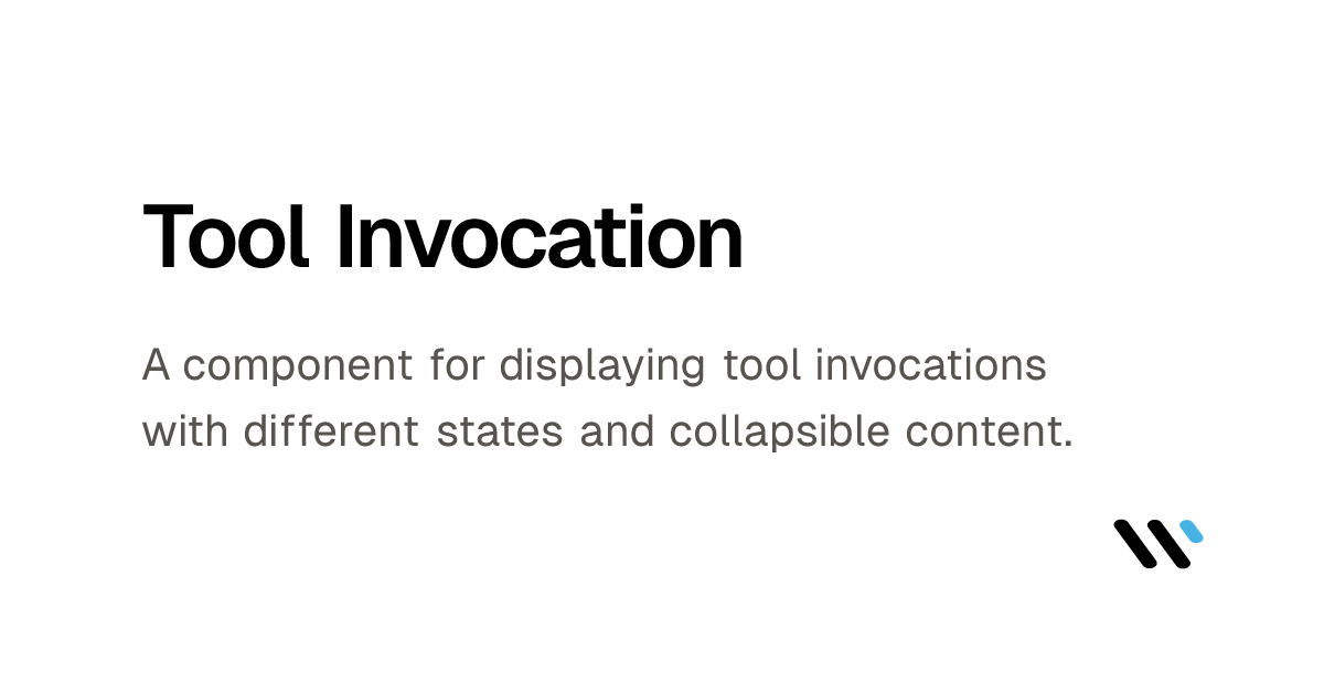 Tool Invocation